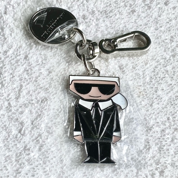 Karl Lagerfeld | Accessories | Karl Lagerfeld Key Chain Featuring The ...